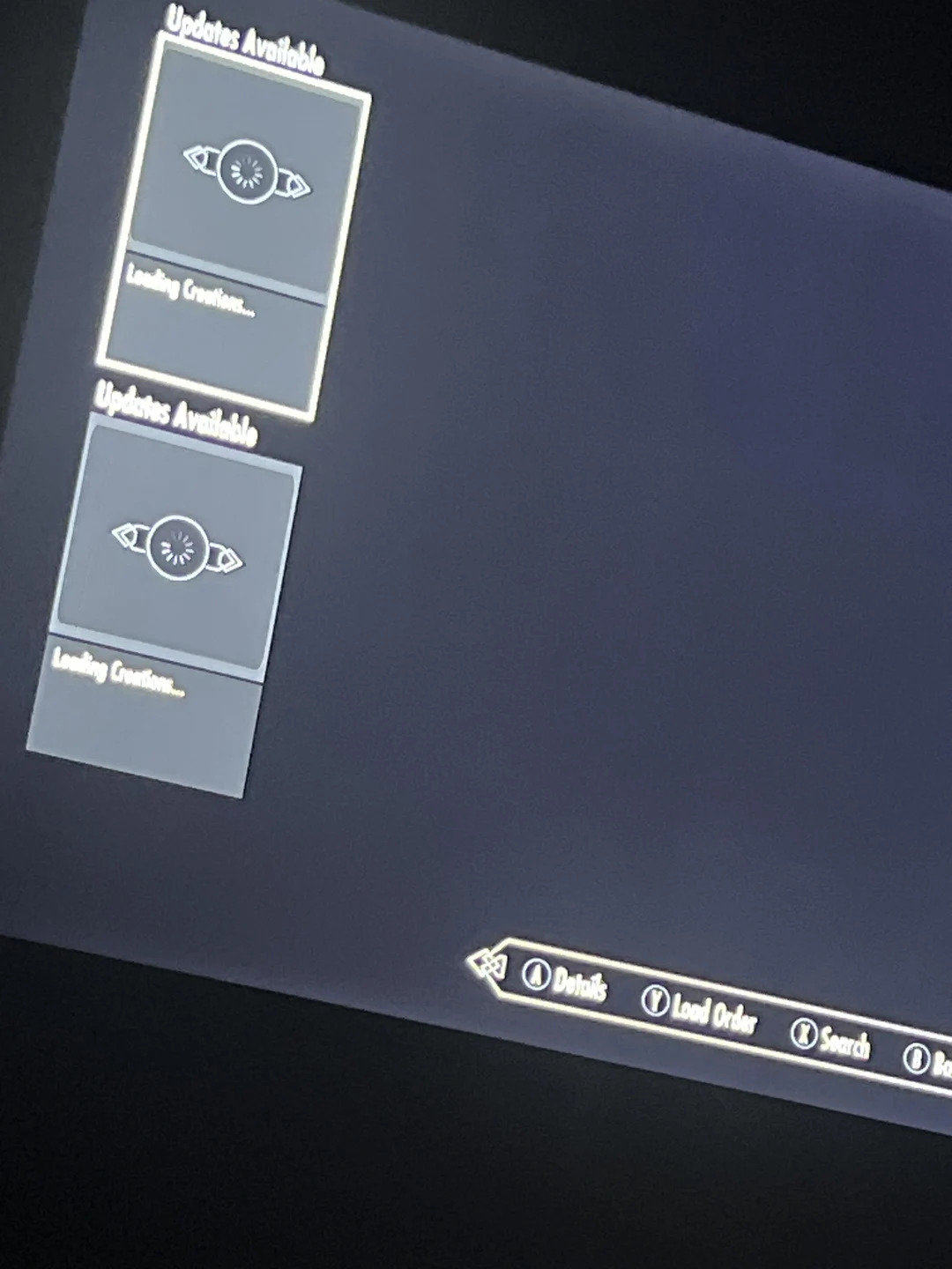 Skyrim mod menu not working? XBOX | Scrolller