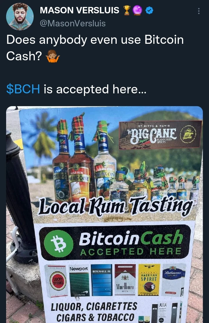 Does anyone use BCH? uh... yeah! | Scrolller