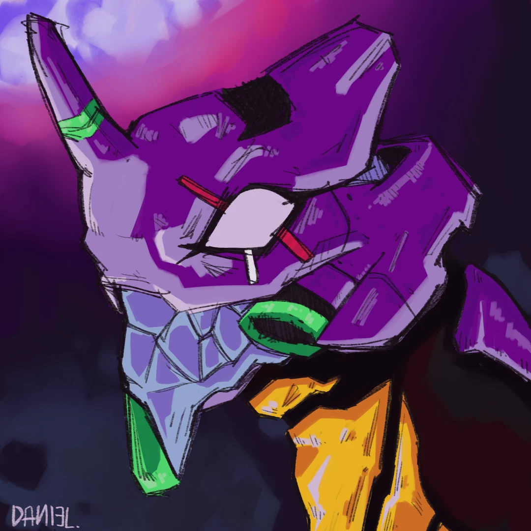 Eva unit 01 by me | Scrolller