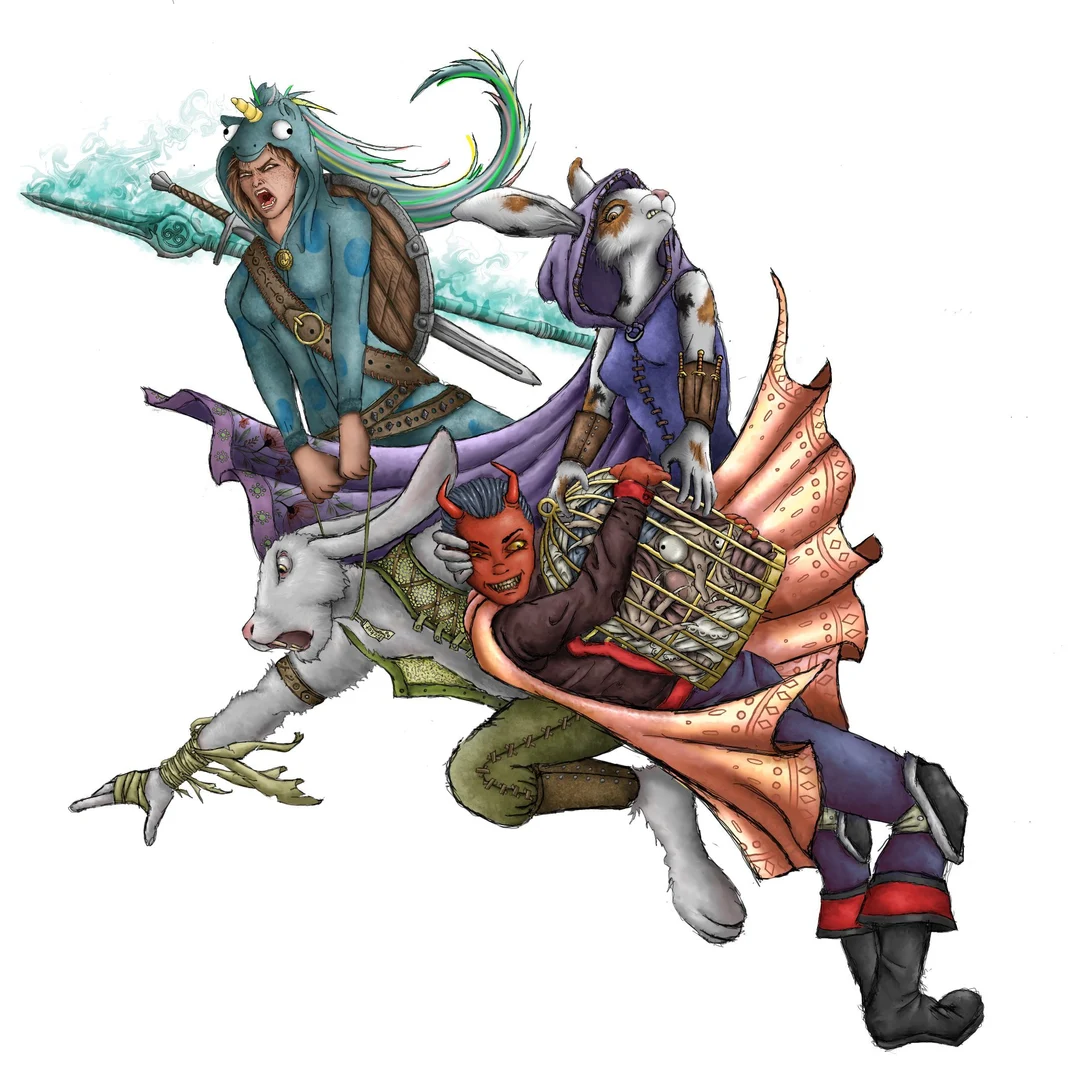 DnD group going through the Witchlight Carnival. | Scrolller