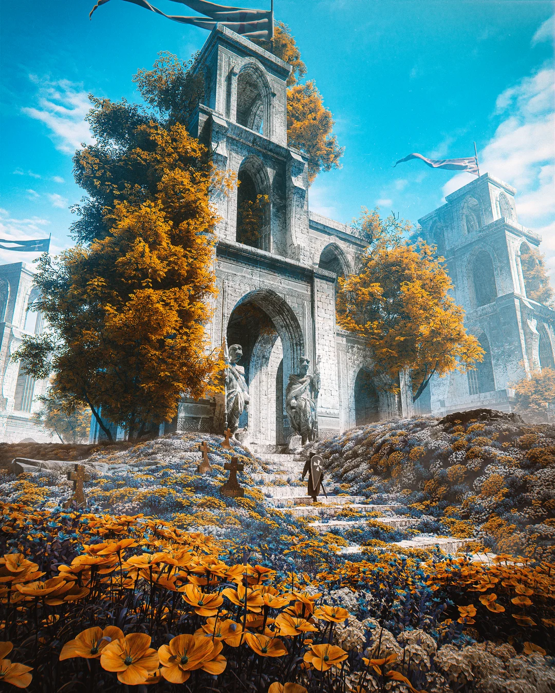 Pilgrimage, basilfontana, blender, 2023 | Scrolller