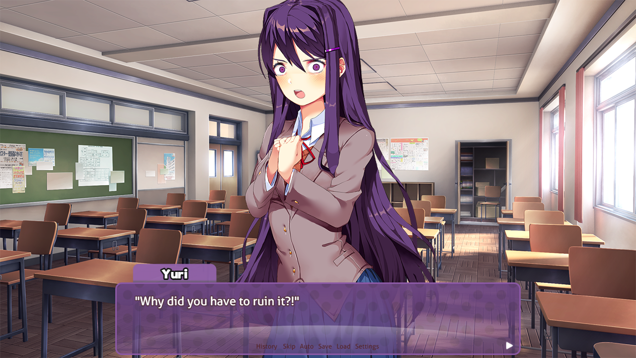 What if Yuri snapped in Act 2 instead of Natsuki? | Scrolller
