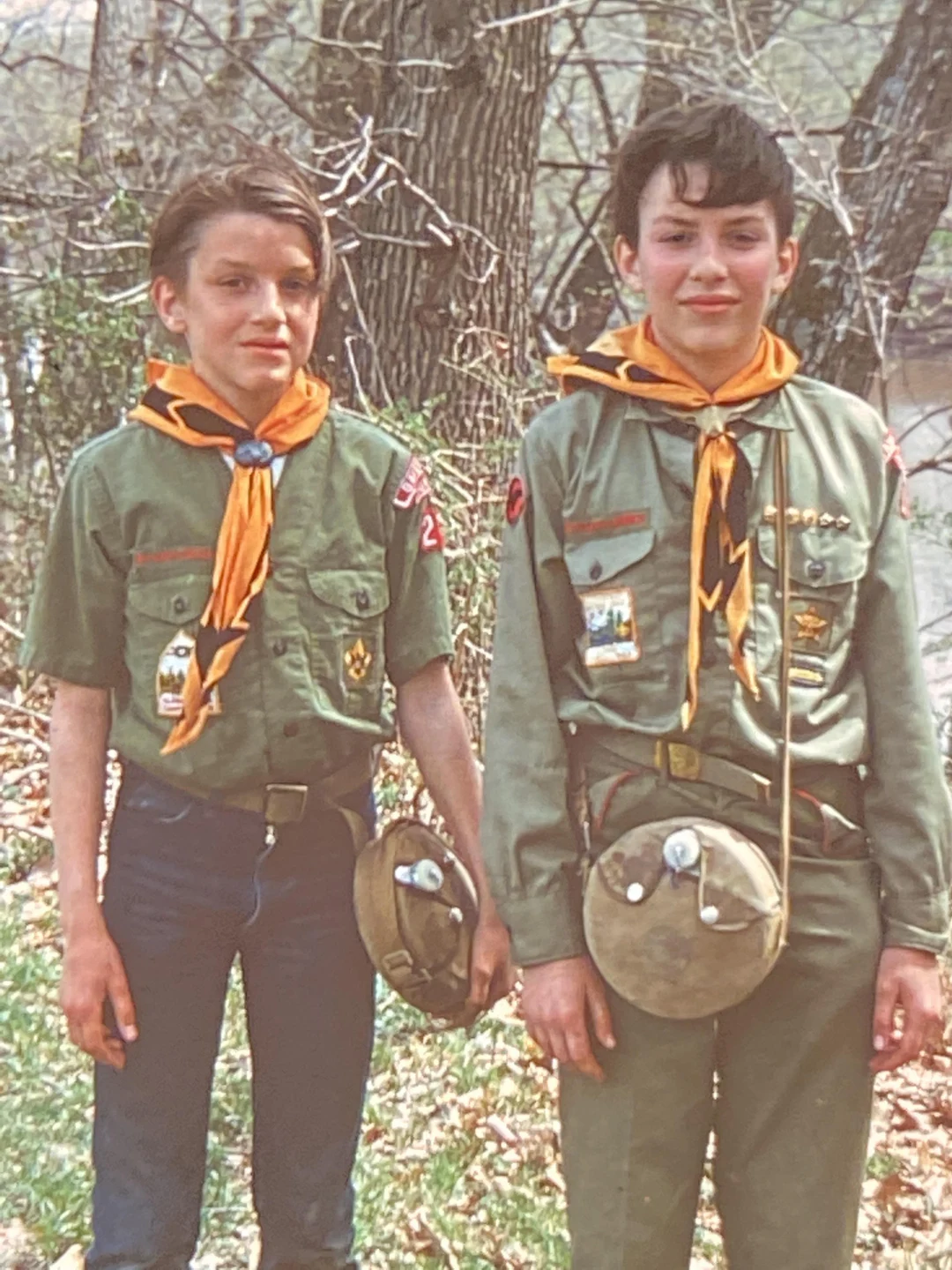 Discover more like OldSchoolCool: My dad and my uncle, Boy Scout camp. Late 1960’s. and Related ...