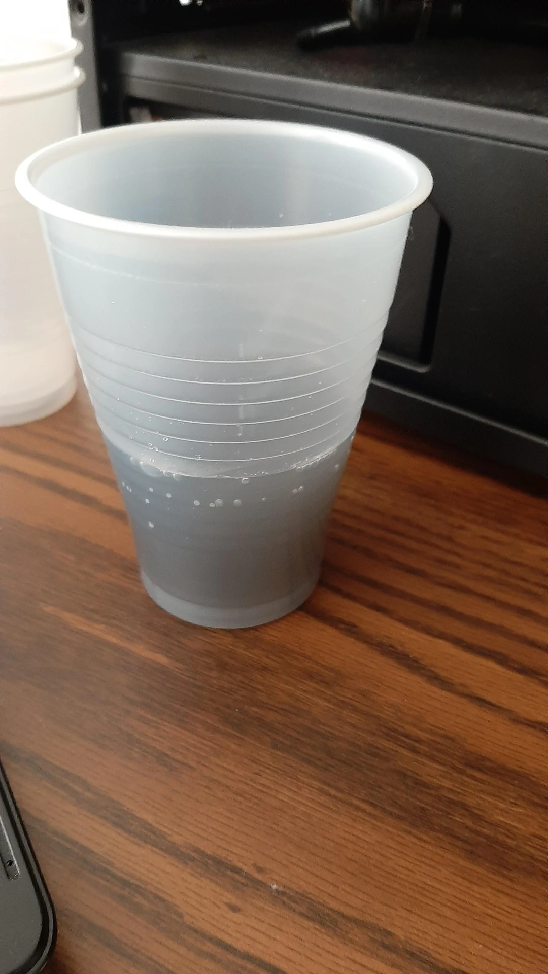 Looks like I didn't flush the radiator well enough. Started with clear distilled water. | Scrolller