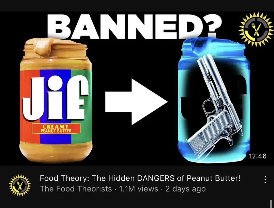 Well no more peanut butter | Scrolller