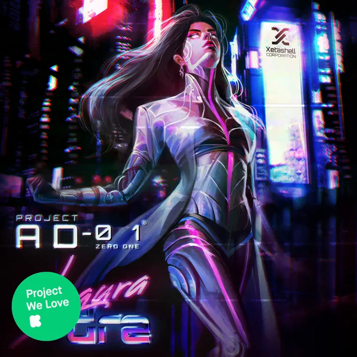 Laura Dre - Project AD-01 [synth] 2023 | Scrolller