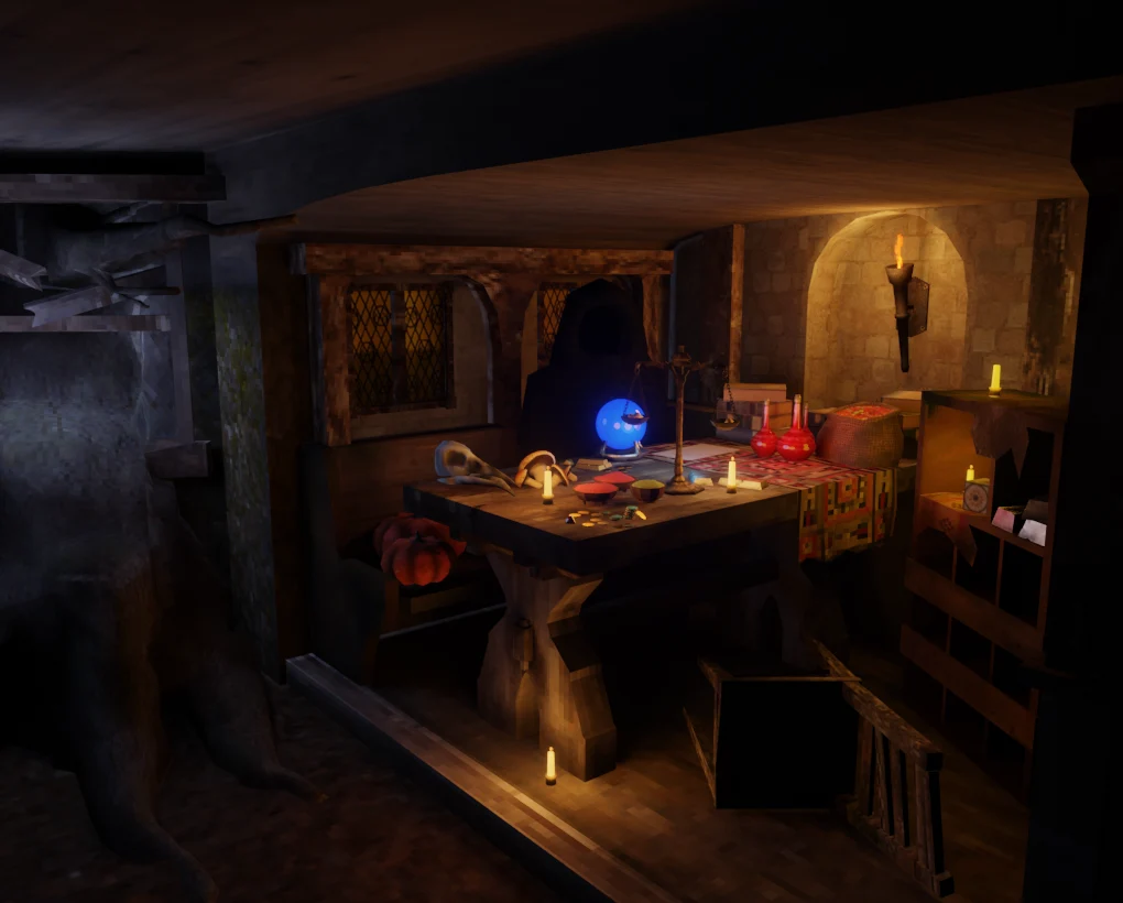 The Trader, Tziitzimitl, 3D Render, 2023 | Scrolller