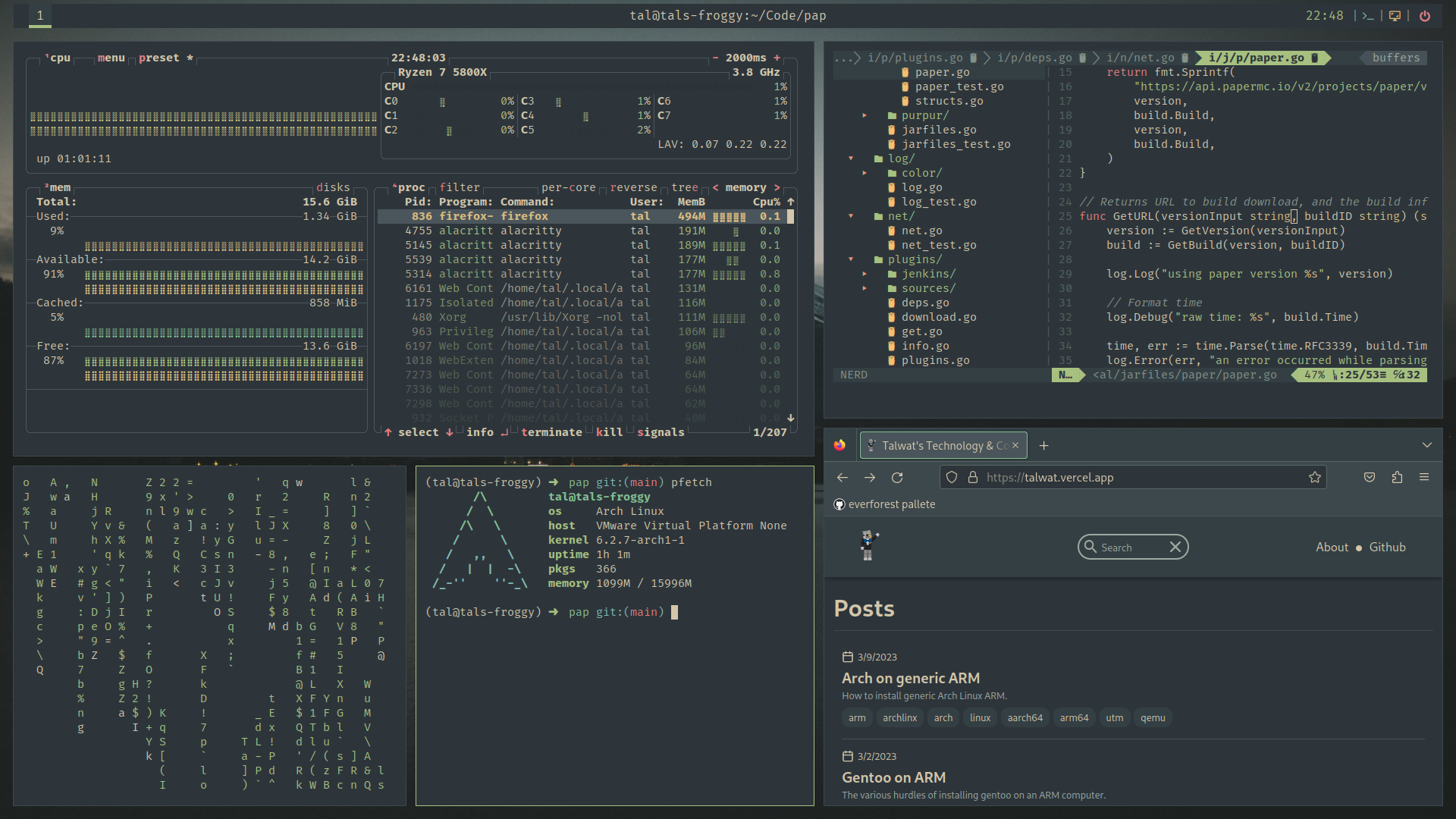 [i3] First time ricing i3, think it turned out pretty well. | Scrolller