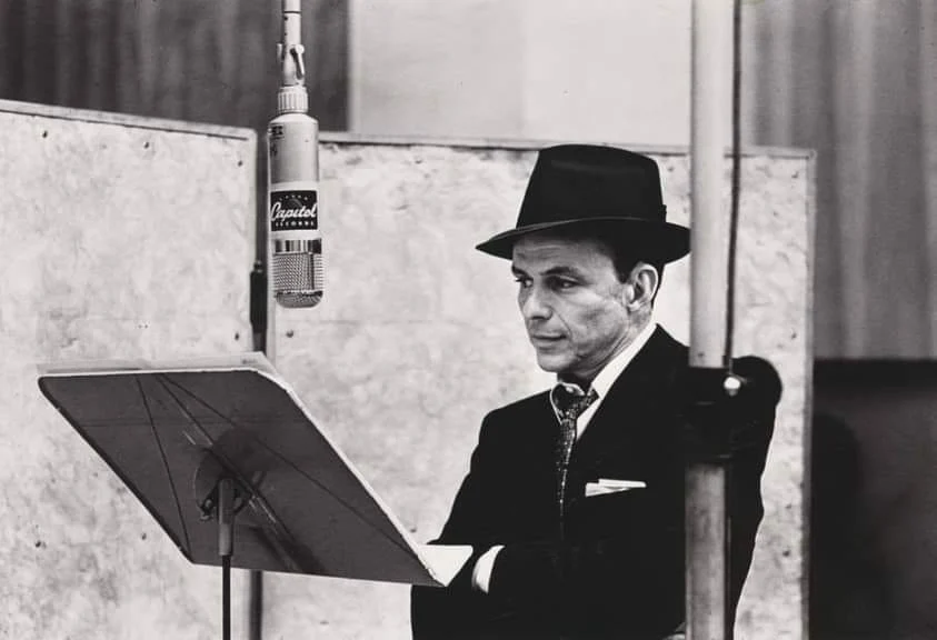 A very cool Frank Sinatra, 1956 | Scrolller