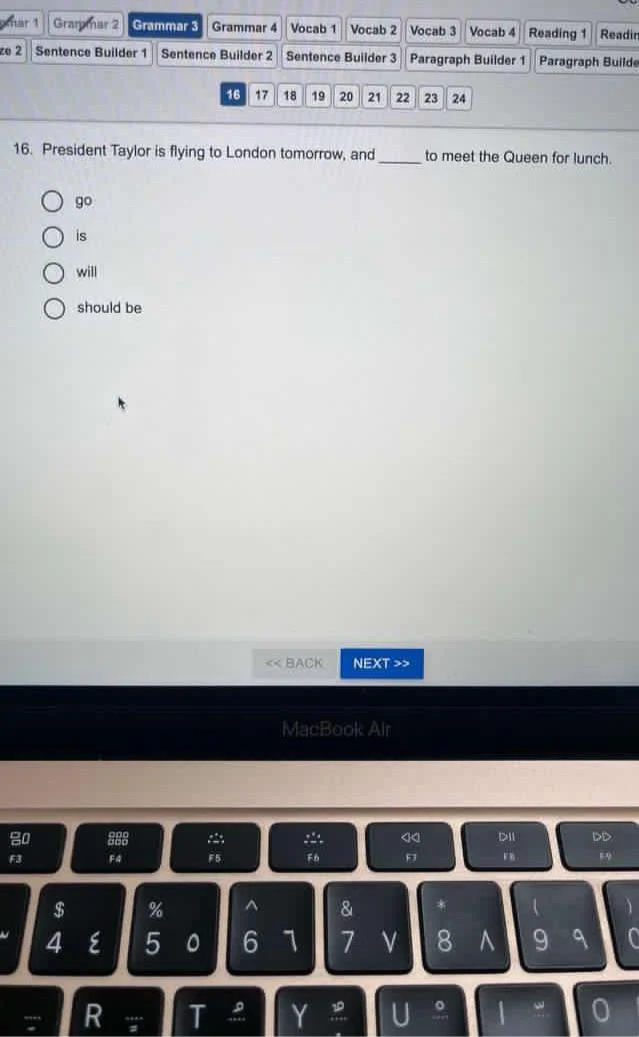 Name the grammar rule | Scrolller