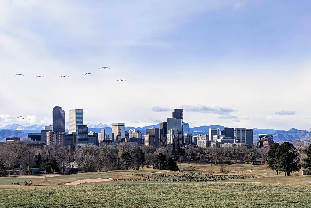 Denver, Colorado featuring the Rocky Mountains | Scrolller