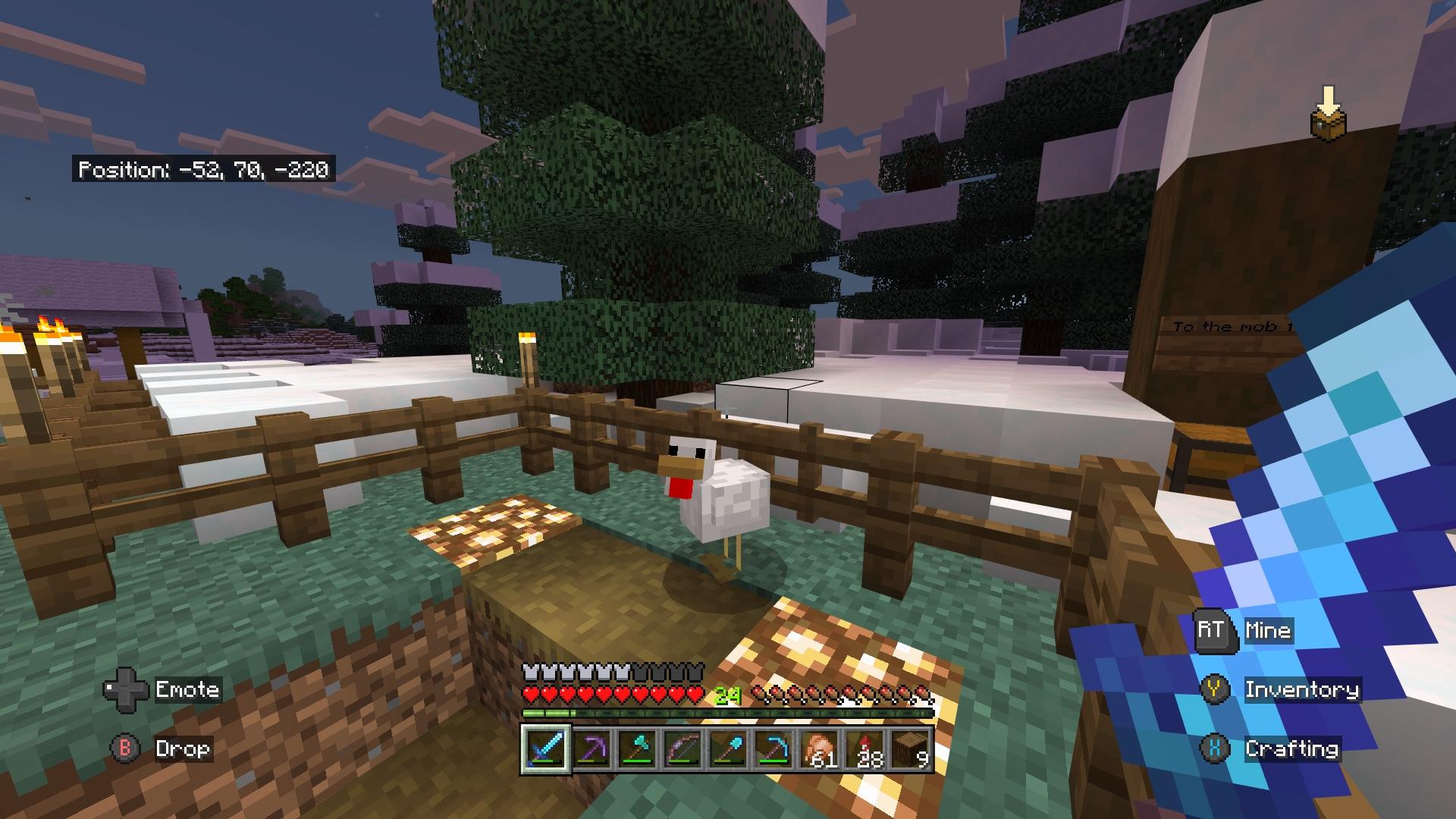 The new snow in Minecraft | Scrolller