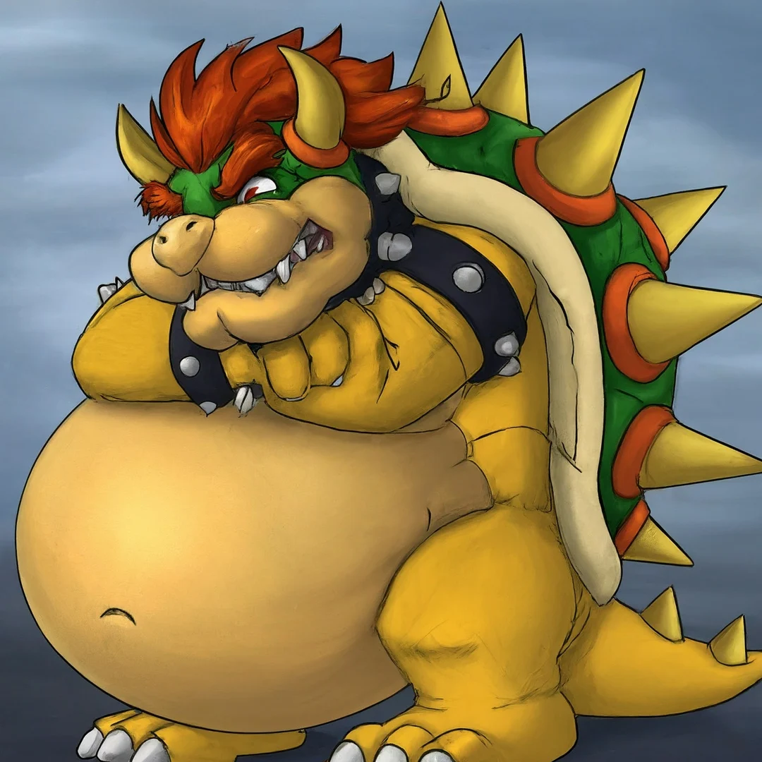 Bowser Big Belly | Scrolller