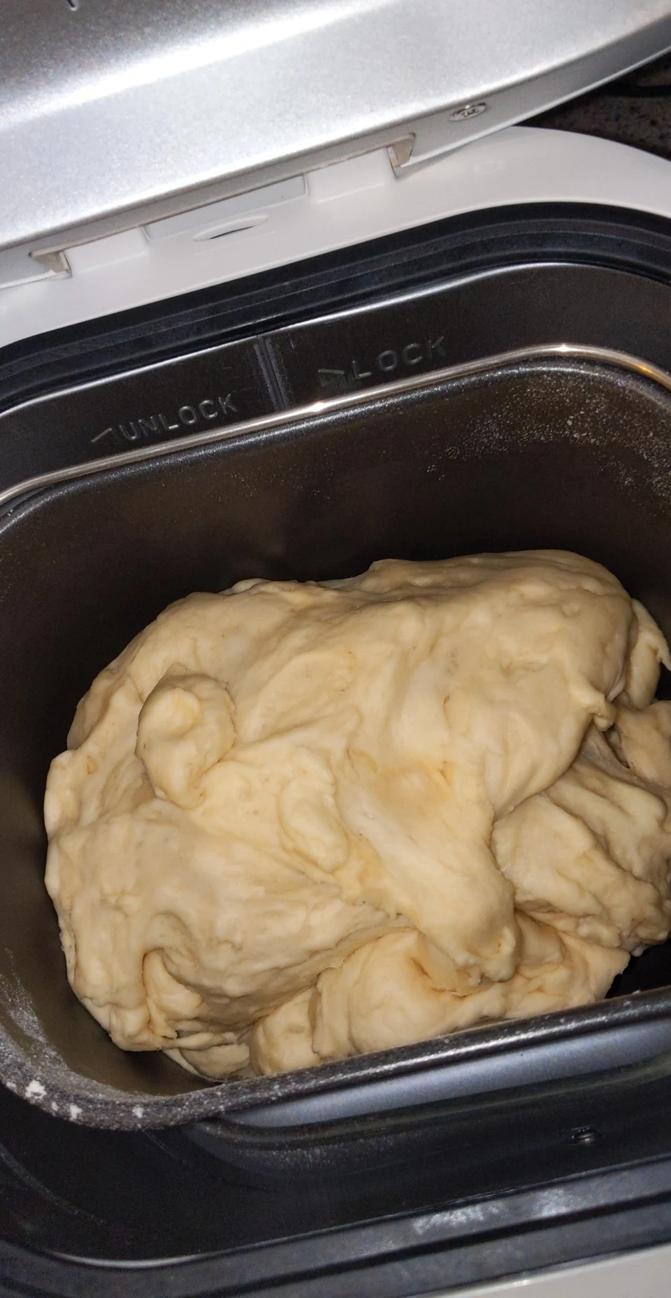 why does my white bread dough look like this? | Scrolller
