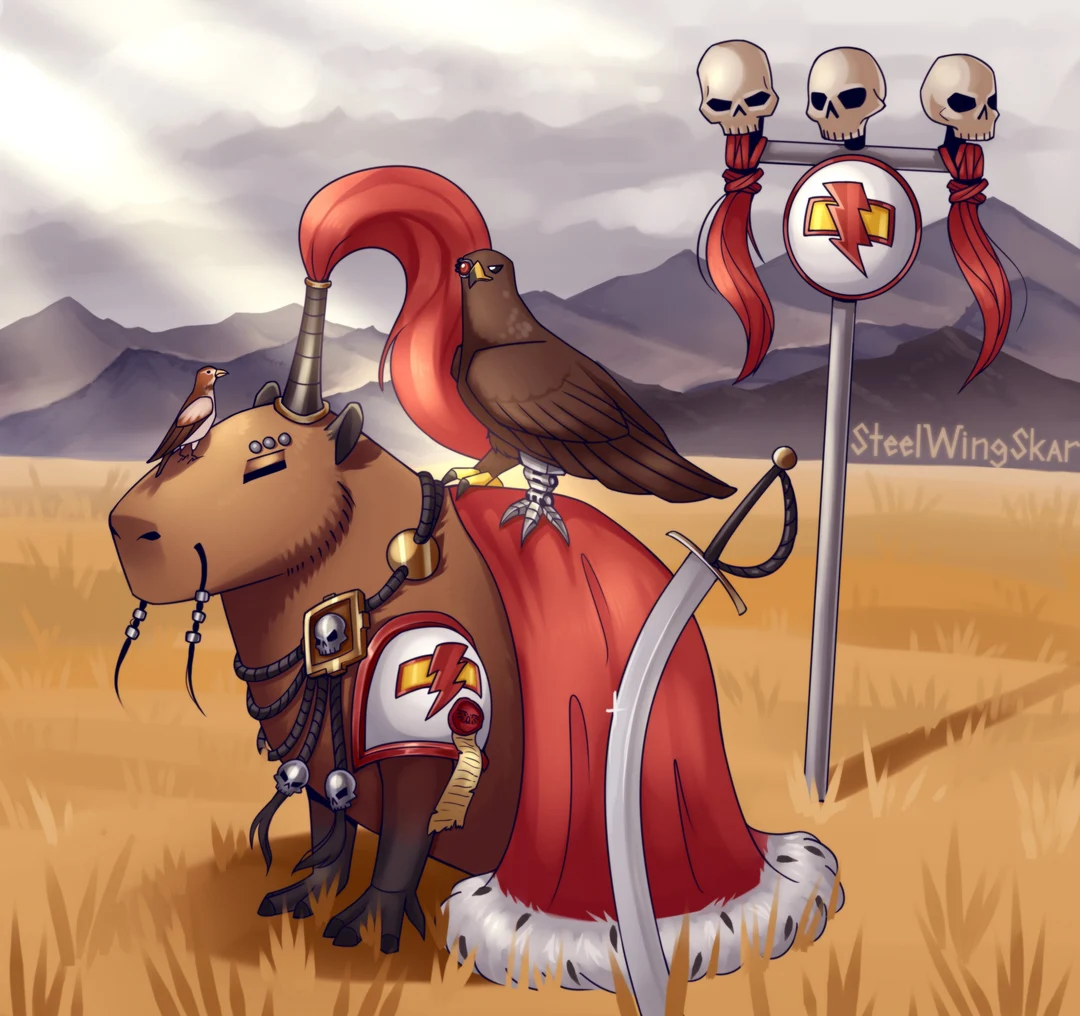 White Scar Capybara by SteelWingSkar | Scrolller