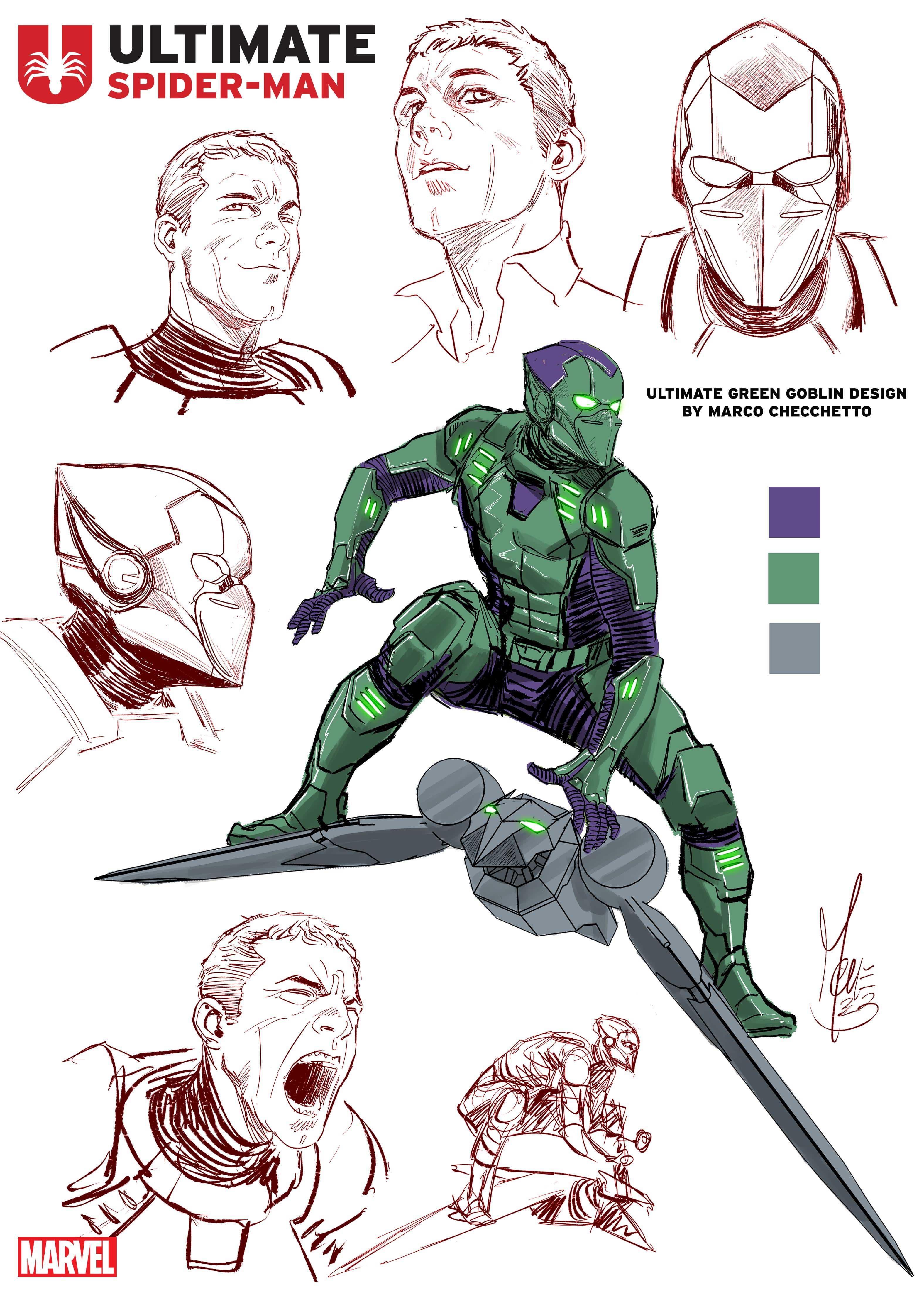 Better look at Ultimate Green Goblin | Scrolller