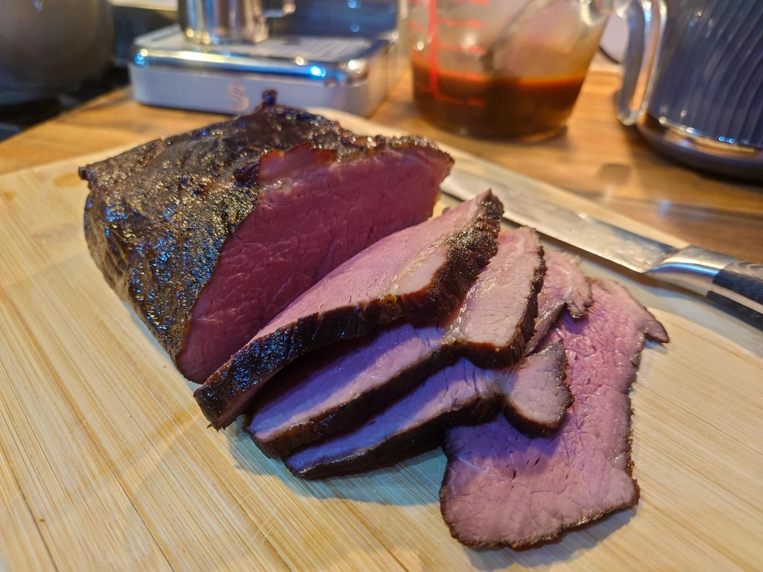 Beef roasting joint cooked at 135°F for 24 hours | Scrolller