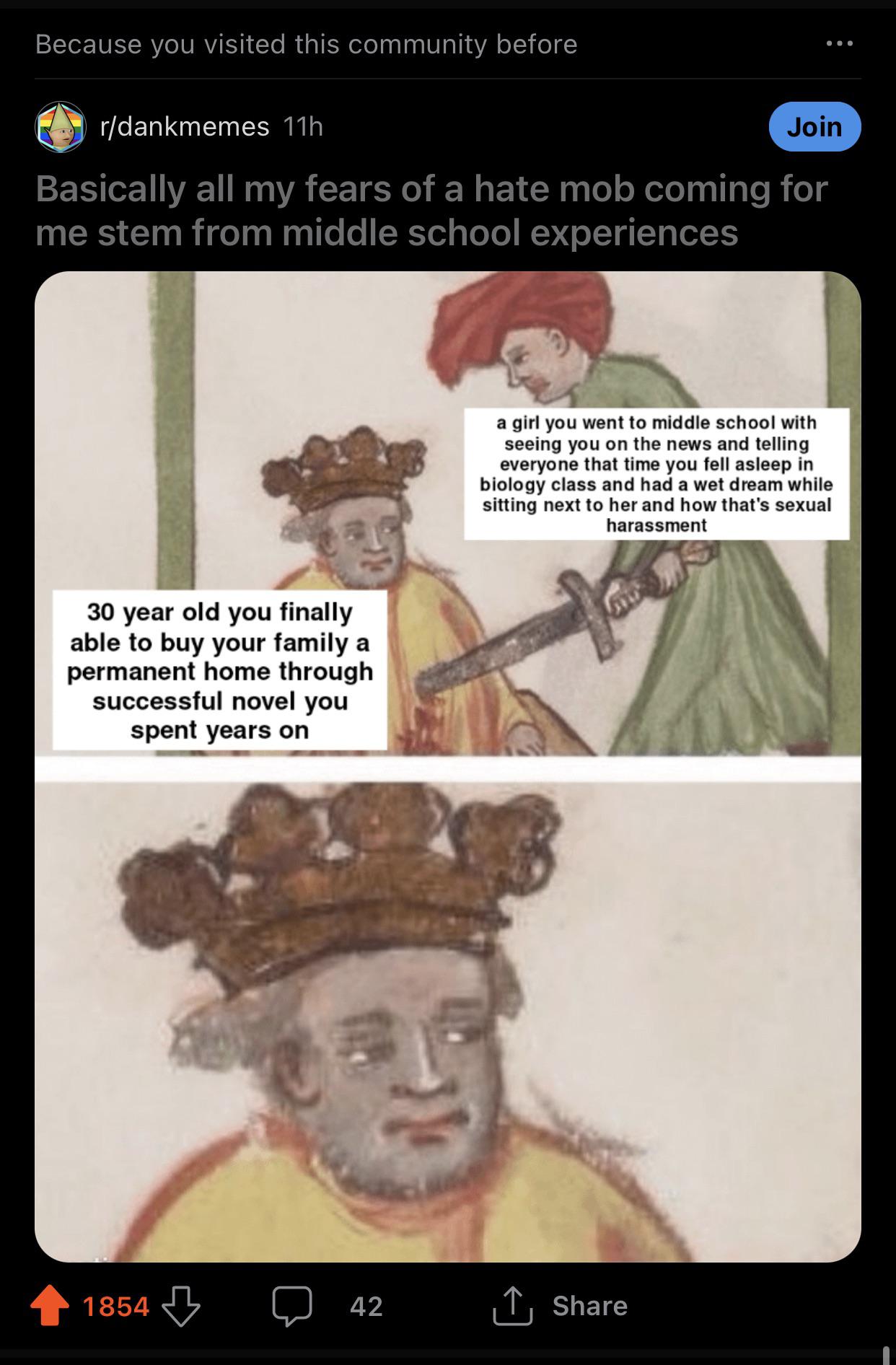 Oddly specific tale of a wet dream | Scrolller