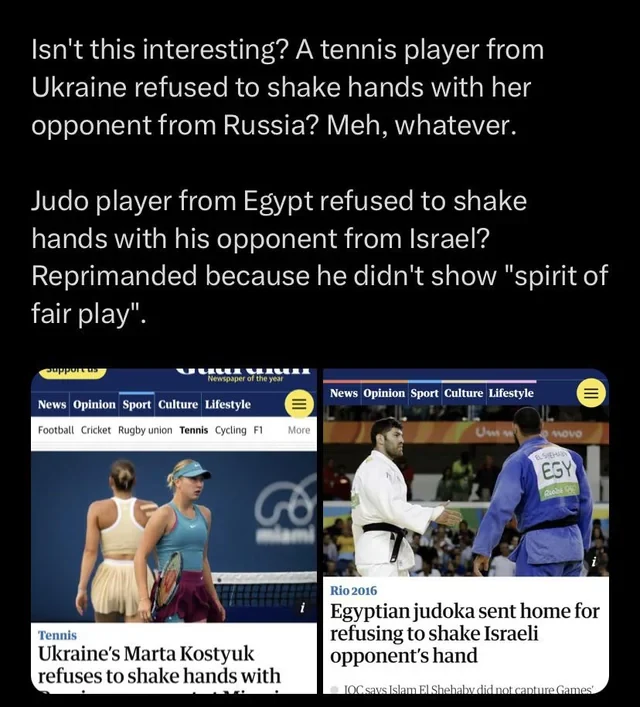 Khara western double standards | Scrolller