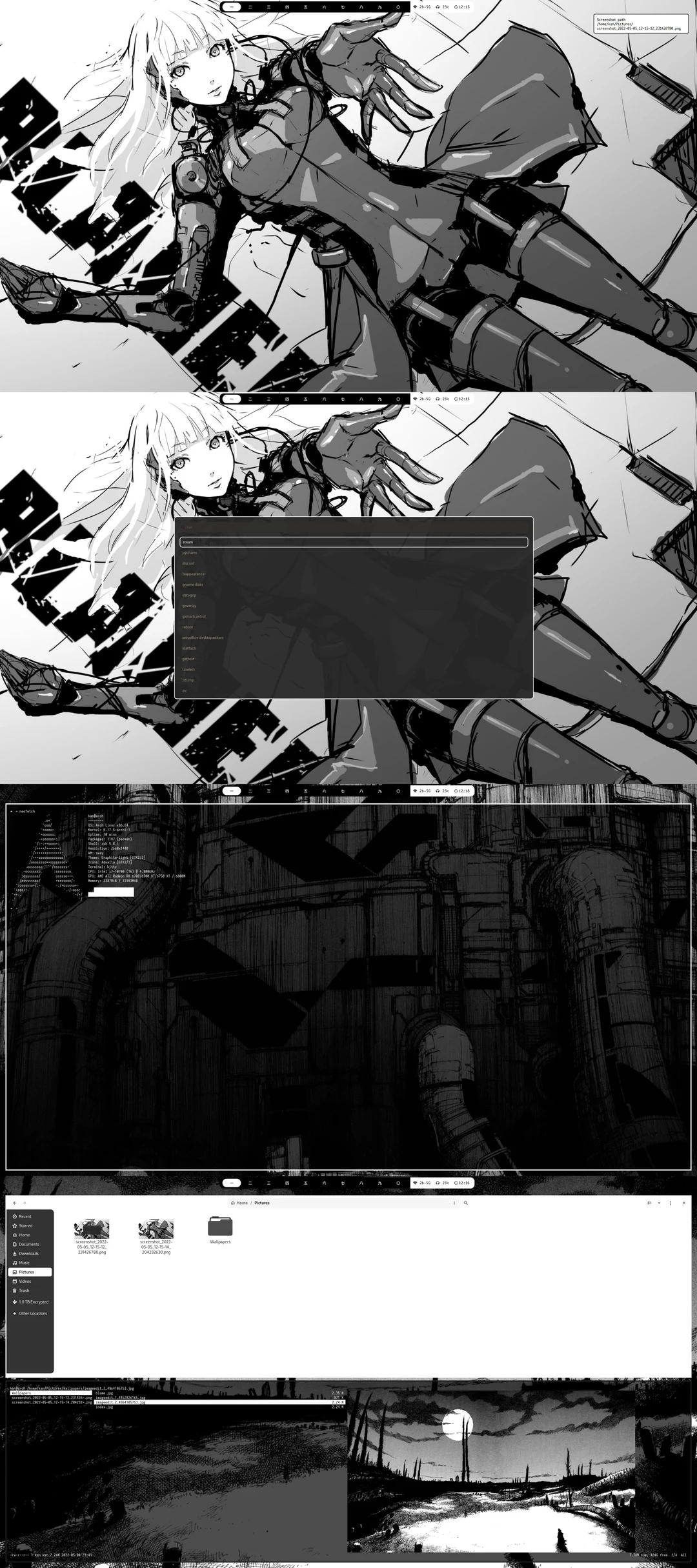 [Sway] Monochrome | Scrolller