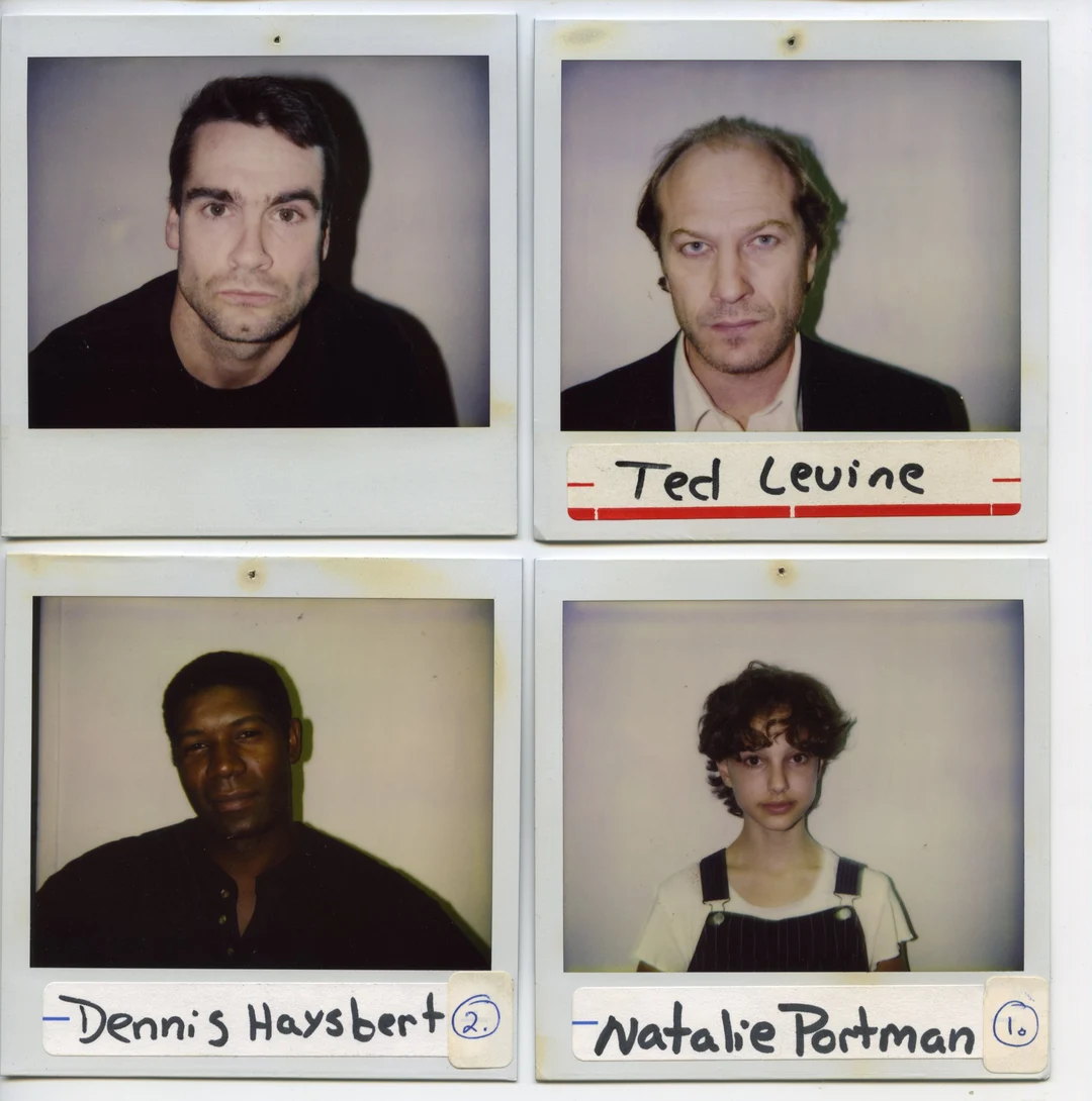 Casting board Polaroids from Heat (1995) | Scrolller
