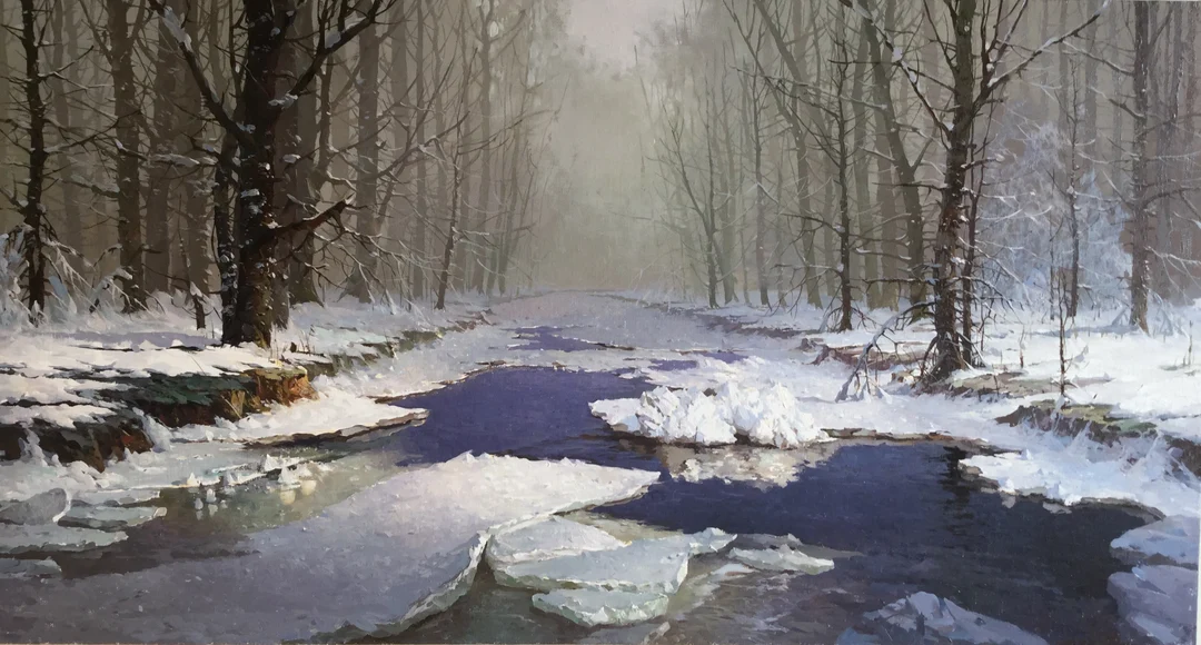 Early Spring by artist Viktor Bykov | Scrolller