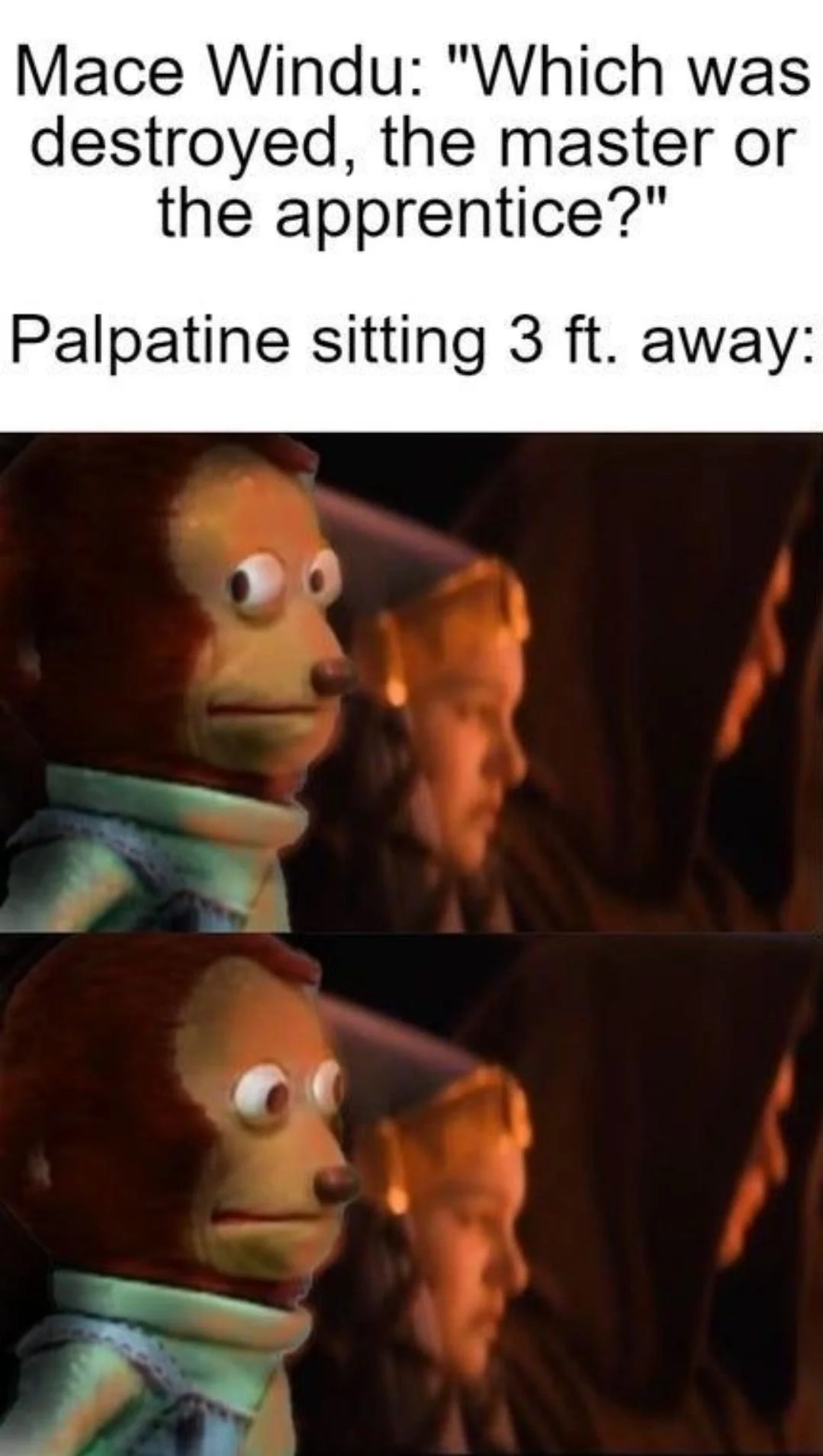 That Sith Master in question | Scrolller