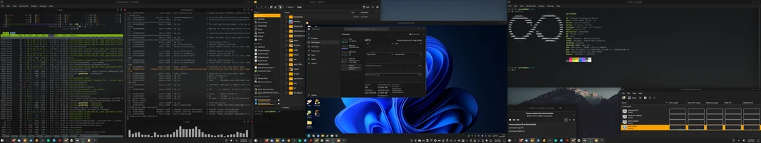 Discover more like Unixporn: [KDE] My desktop setup for working on VMs ...