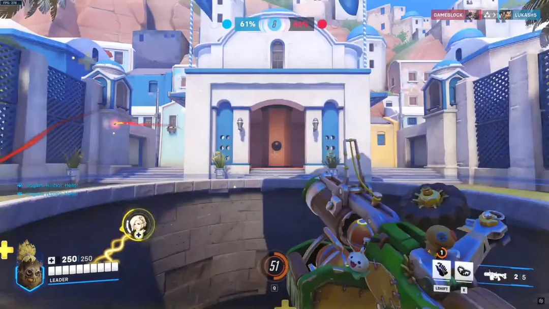 Enemy Lucio bumps me into pit but miracles happen. | Scrolller