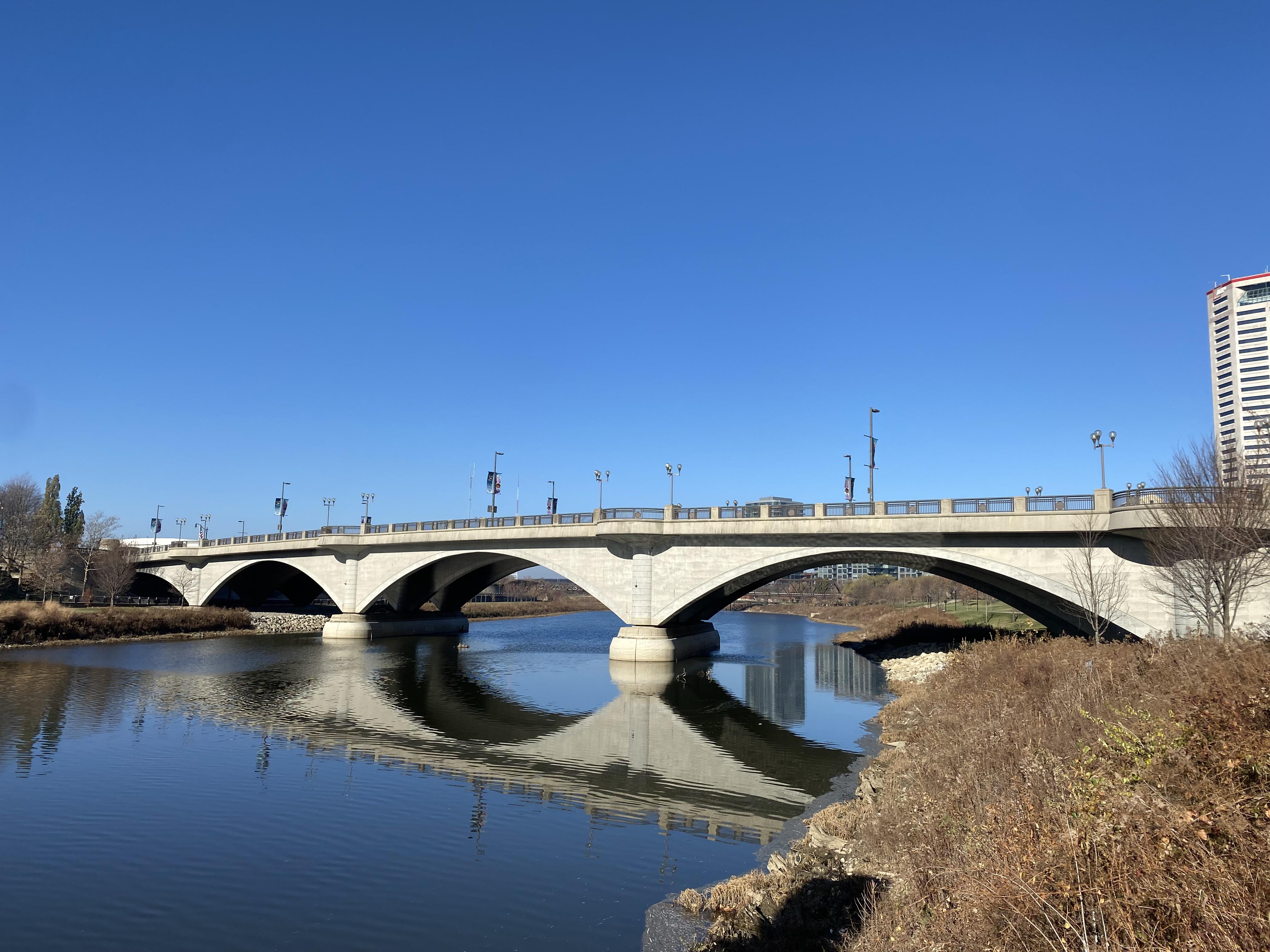 Discovery Bridge in Columbus, Ohio | Scrolller