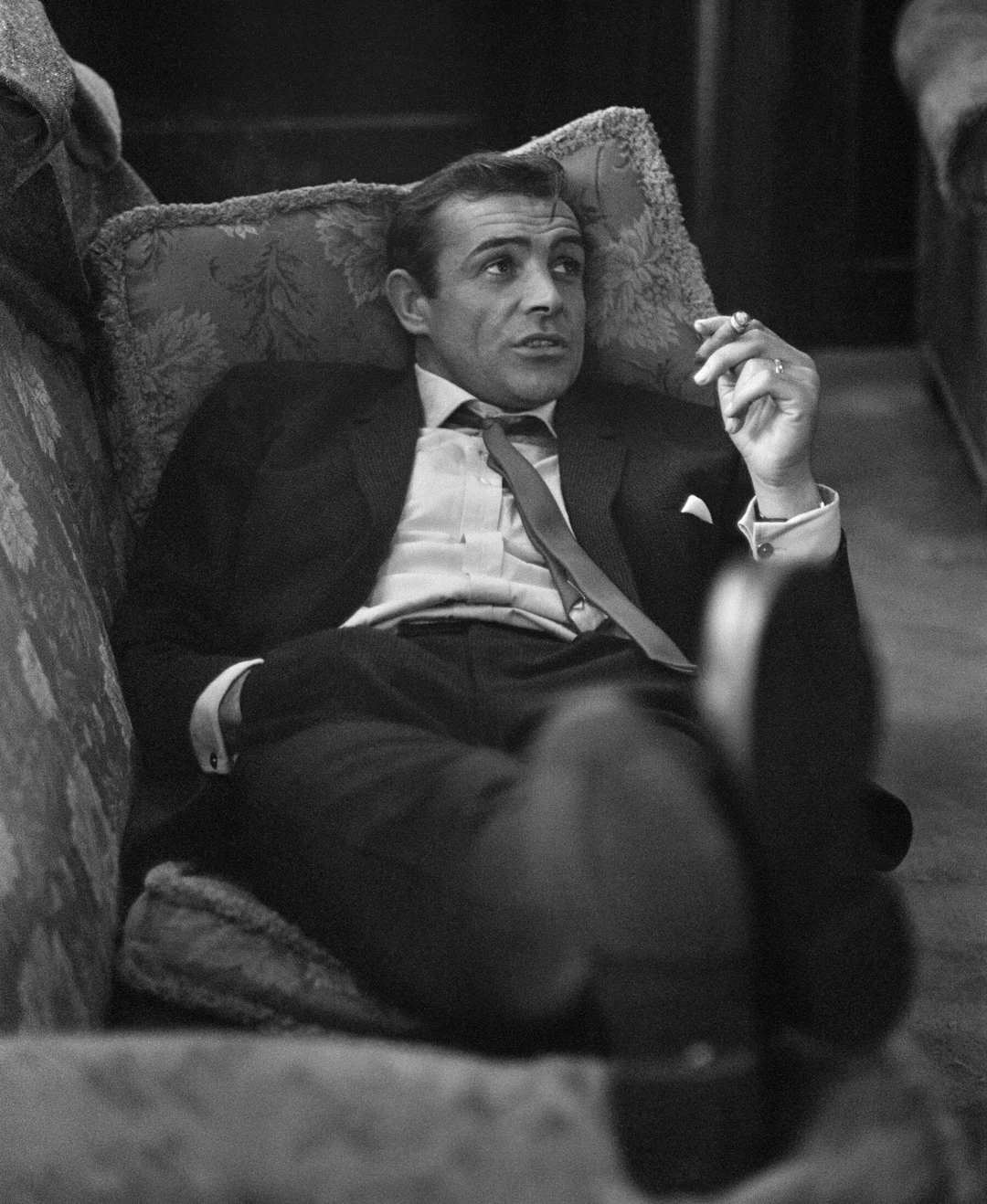 Sean Connery after making his second in the James Bond series, 1963 | Scrolller