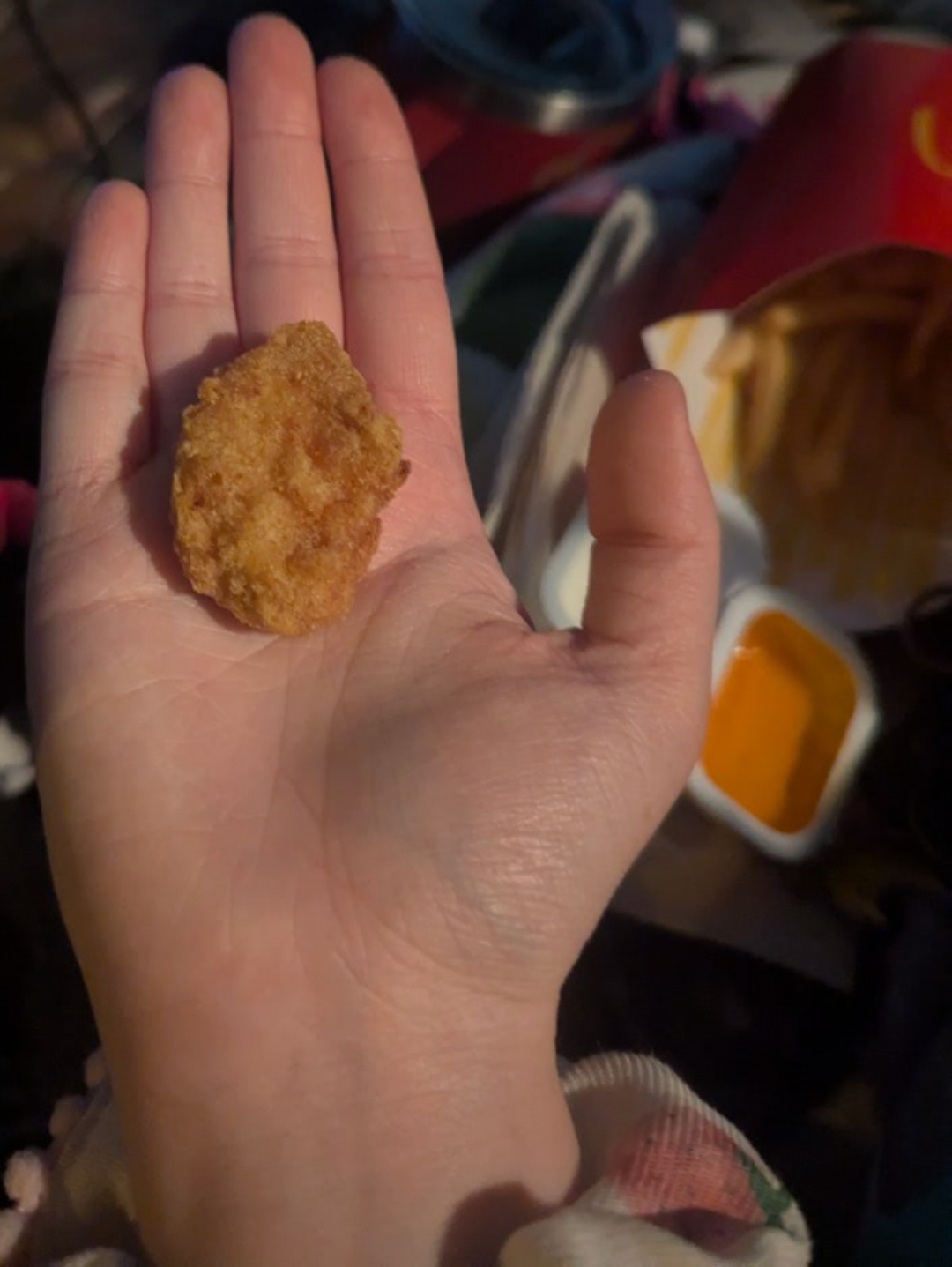 Micro nugget from McDonald's | Scrolller