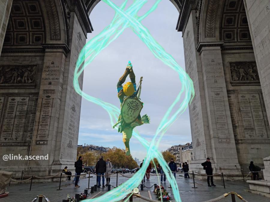 [TOTK] Link ascending in real places | Scrolller