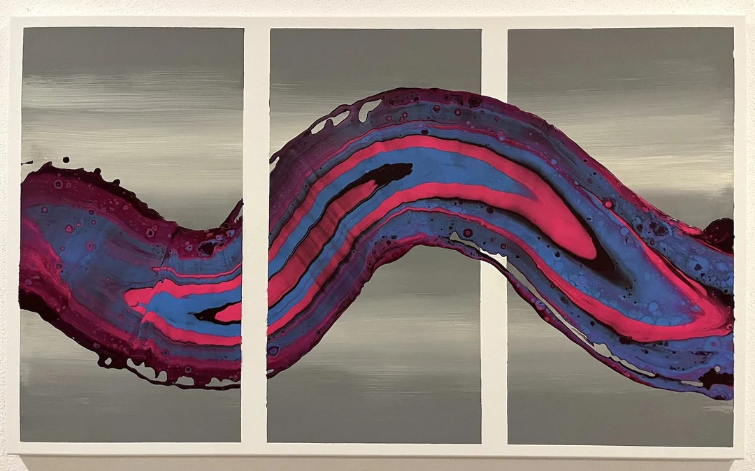 Flow, Me, Acrylic, 2022 | Scrolller