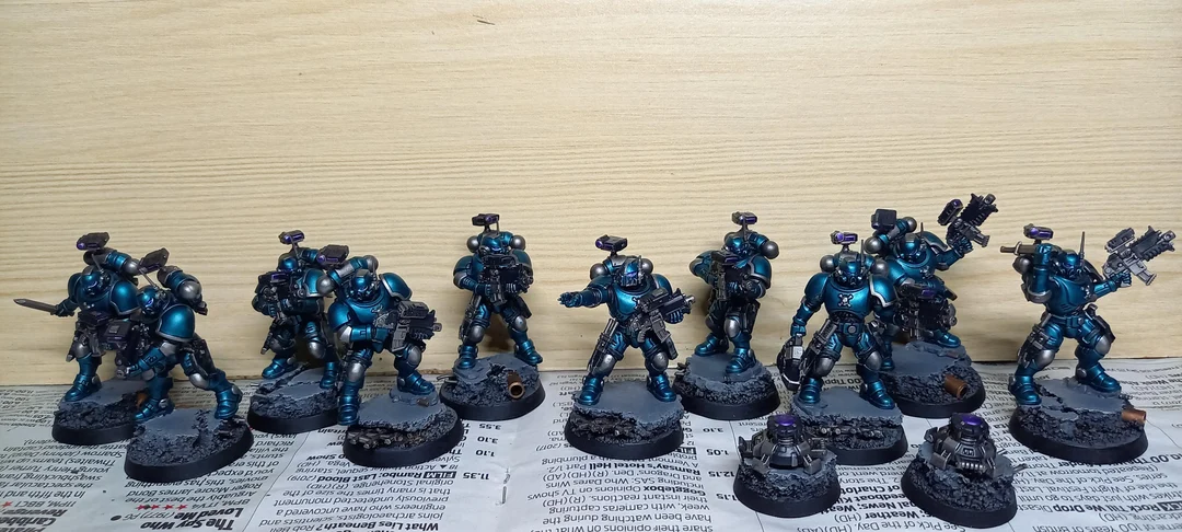 First unit for my new chapter painted! | Scrolller
