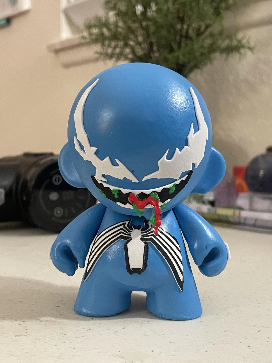 Venomized (Marvel vs. Capcom Version) Munny Doll, theduckthat4, Various Paints, 2023 | Scrolller