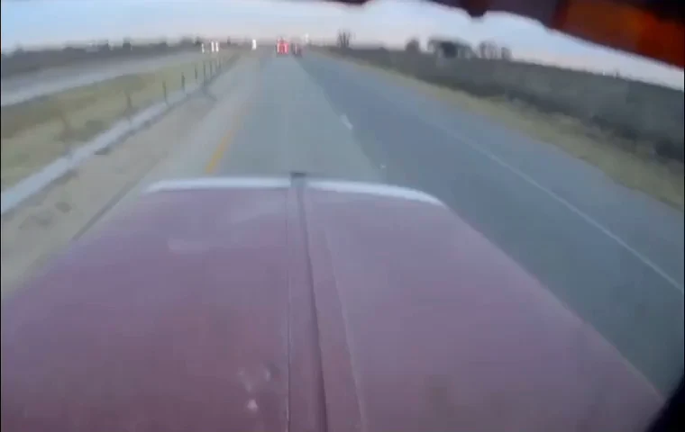 These two truck drivers brake-checking each other | Scrolller