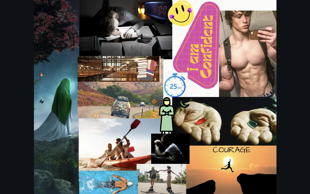 Instead of relapsing, I made a vision board. | Scrolller