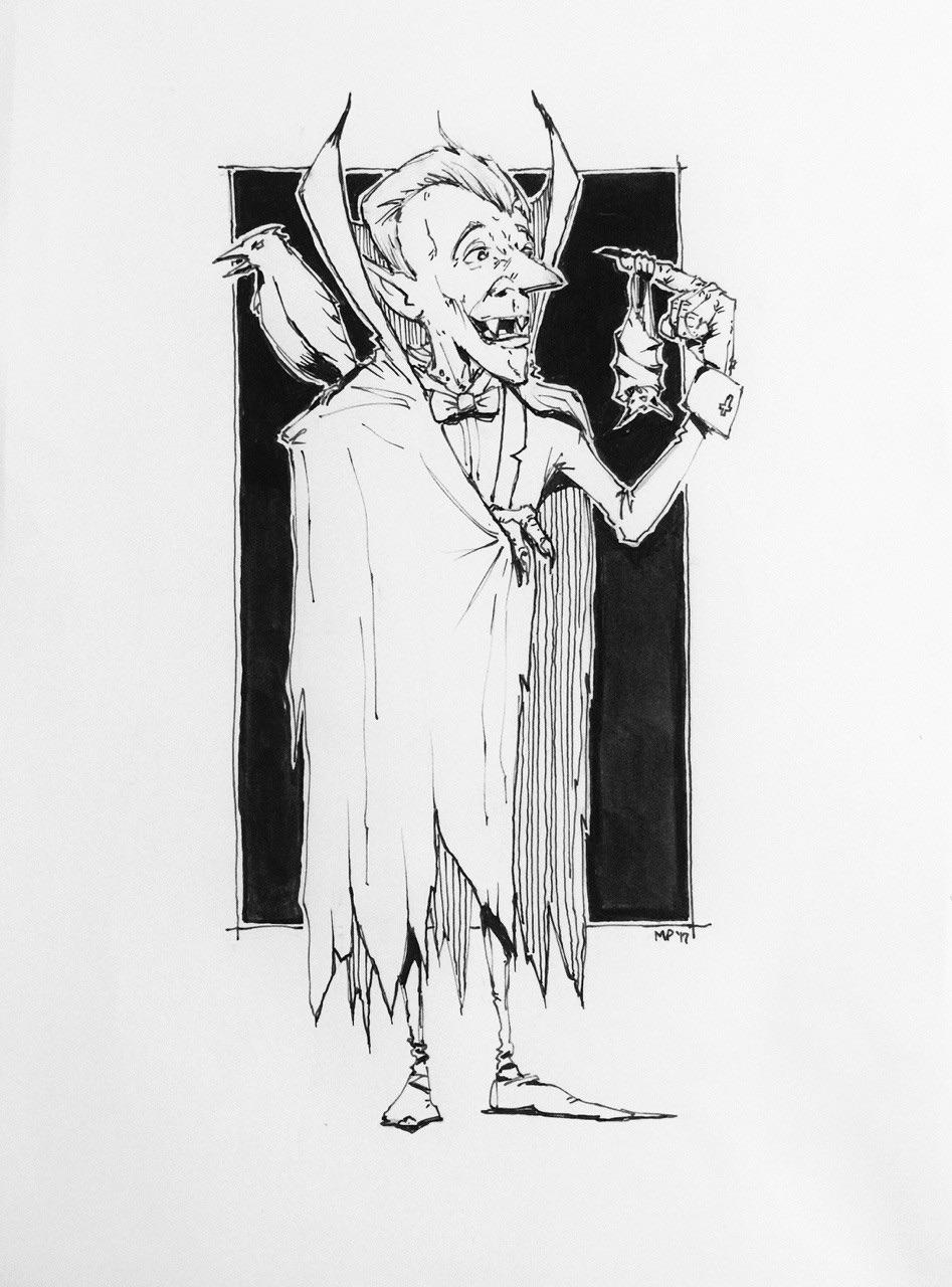 “Dracula and pets” by Mike Phillips | Scrolller
