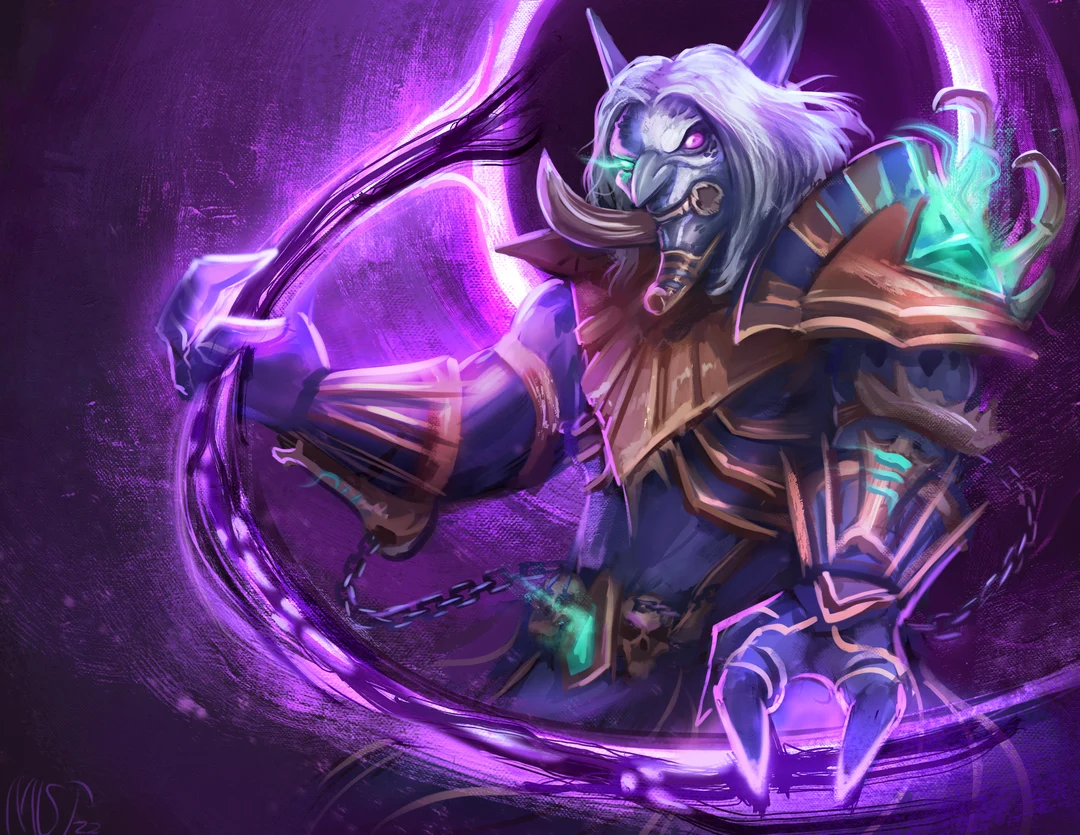 Zandalari Void Priest, art by me! [MiffedMist] | Scrolller