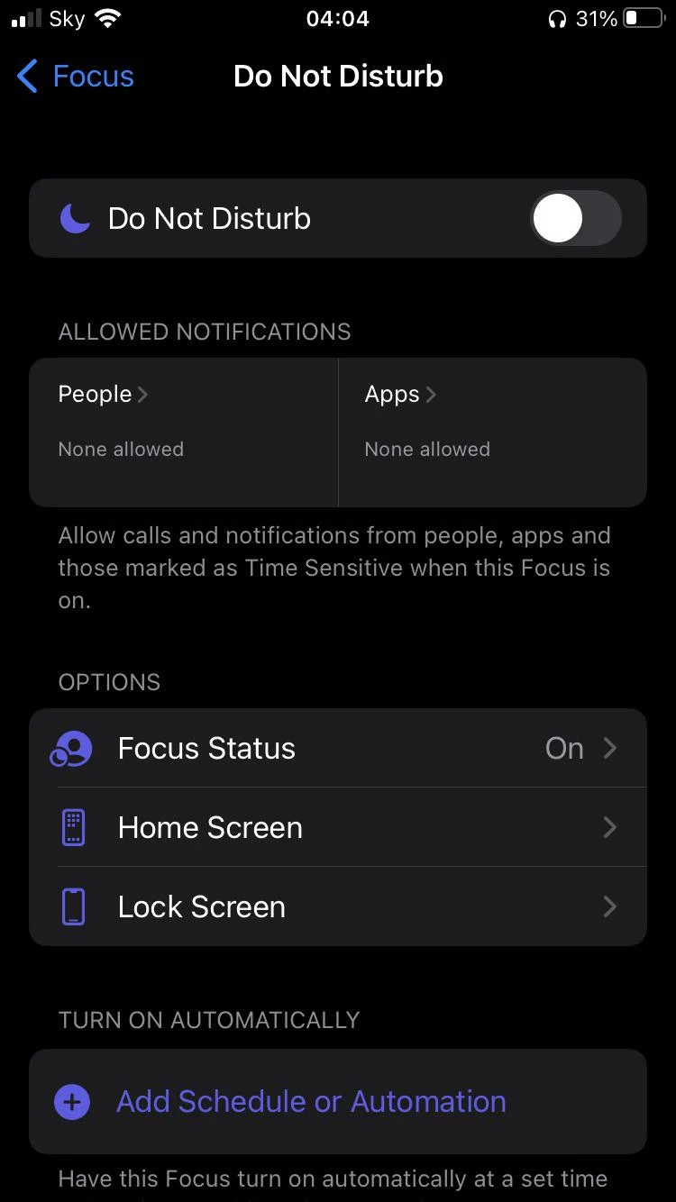 Why is there no option for “silence notifications from”, like seriously?! | Scrolller