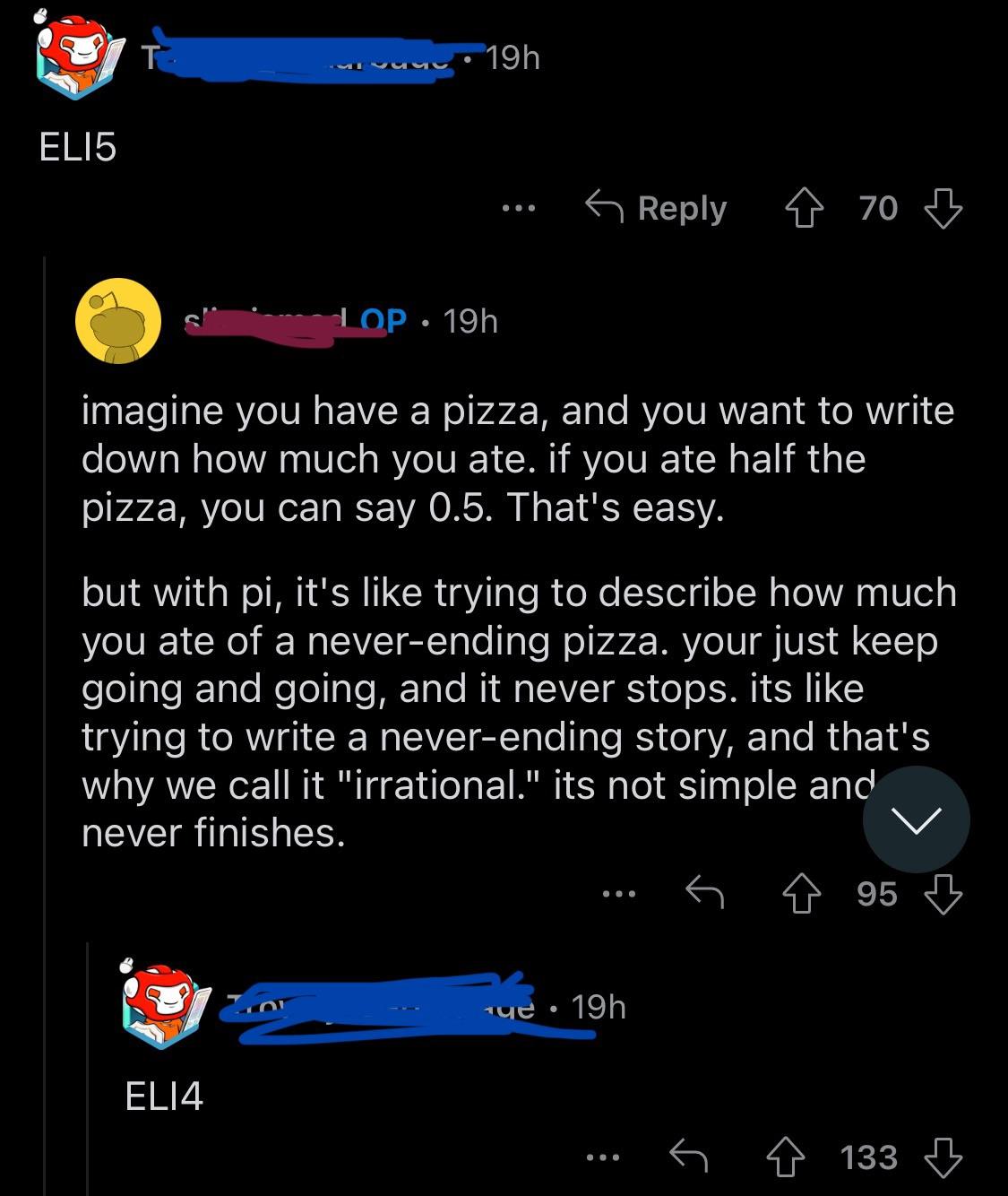 Explaining pi | Scrolller