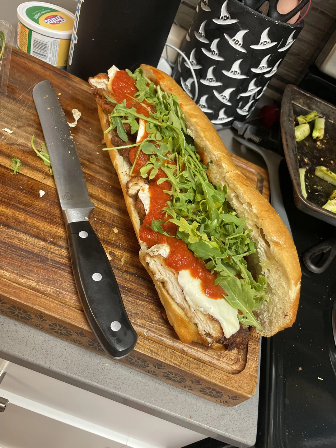 First time making my own chicken parm. | Scrolller