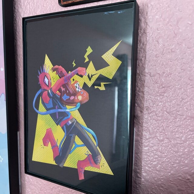 Spider-Punk Jump Poster | Scrolller