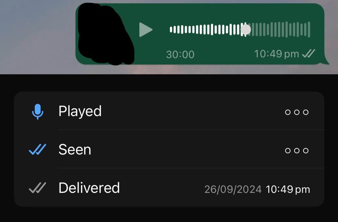 Does this just mean read receipts are off? | Scrolller