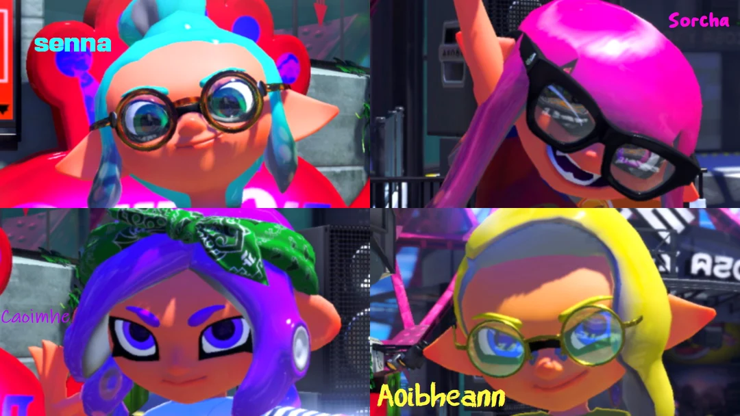 Little edit I did of my Splatoon OCs! | Scrolller