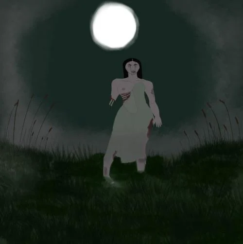 Swamp woman, Scarlet Z (me), digital, 2024 | Scrolller