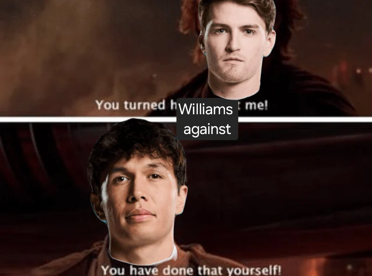 Albon has the high ground | Scrolller