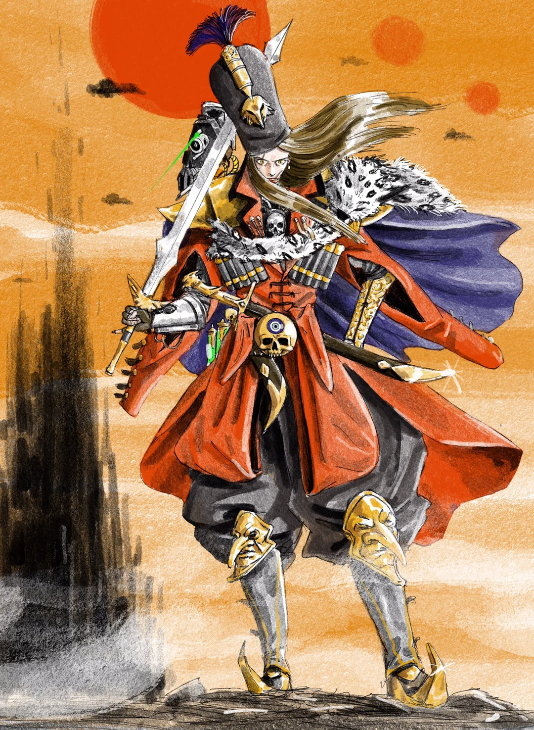 Imperial Bounty Hunter, Dilara of Savash (Art by @didrikmagnusand - Commissioned by me) | Scrolller