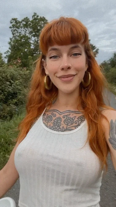 Collecting berries on my walk today | Scrolller